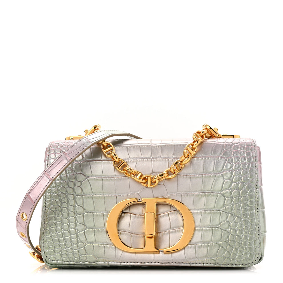 Christian Dior Metallic Alligator Small Caro Bag Multicolor 1785805 ...
