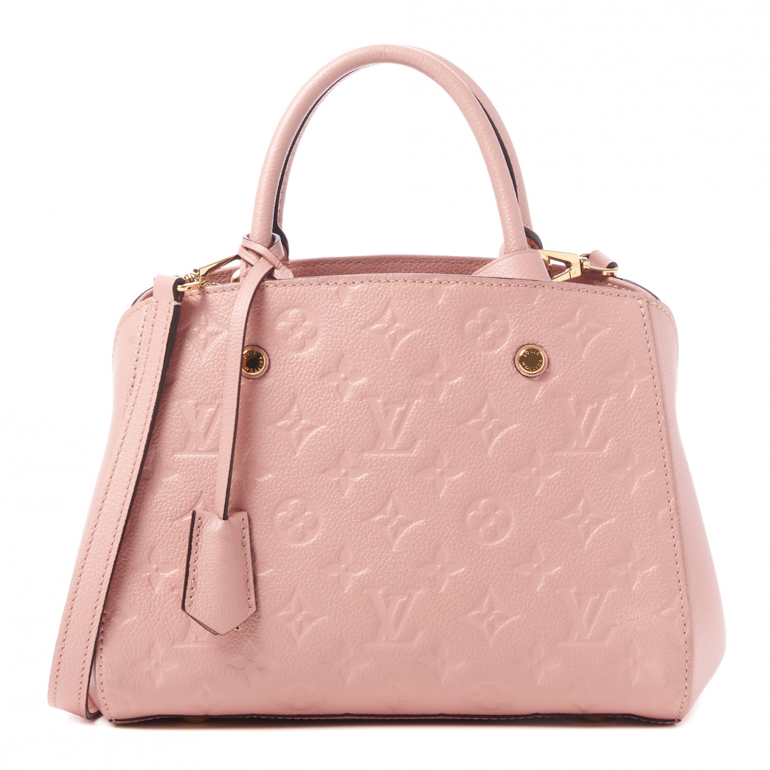 Louis Vuitton Empreinte Montaigne BB Rose Ballerine 822207 – FASHIONPHILE