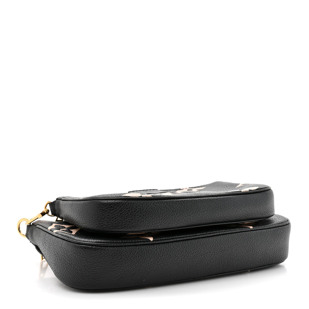 Louis Vuitton Empreinte Monogram Giant Multi Pochette Accessories Black ...