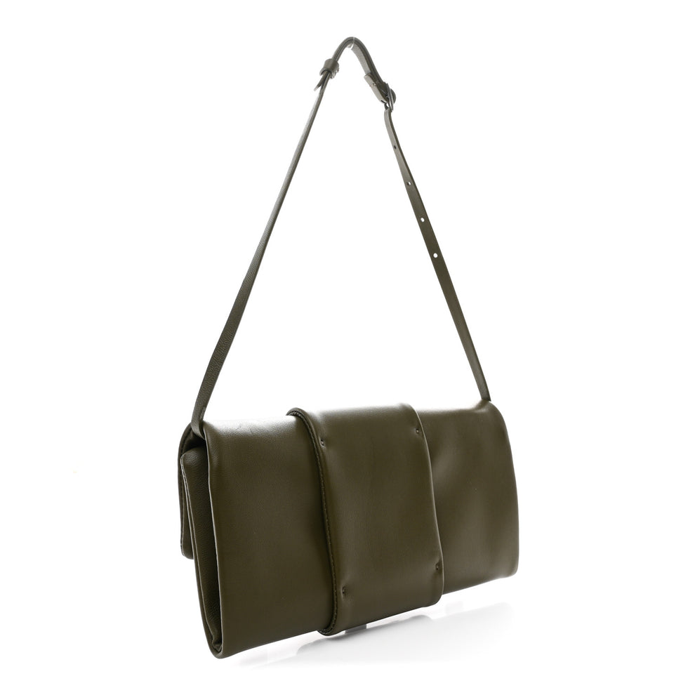 Proenza Schouler Nappa Flip Shoulder Bag Olive 1800901 – FASHIONPHILE