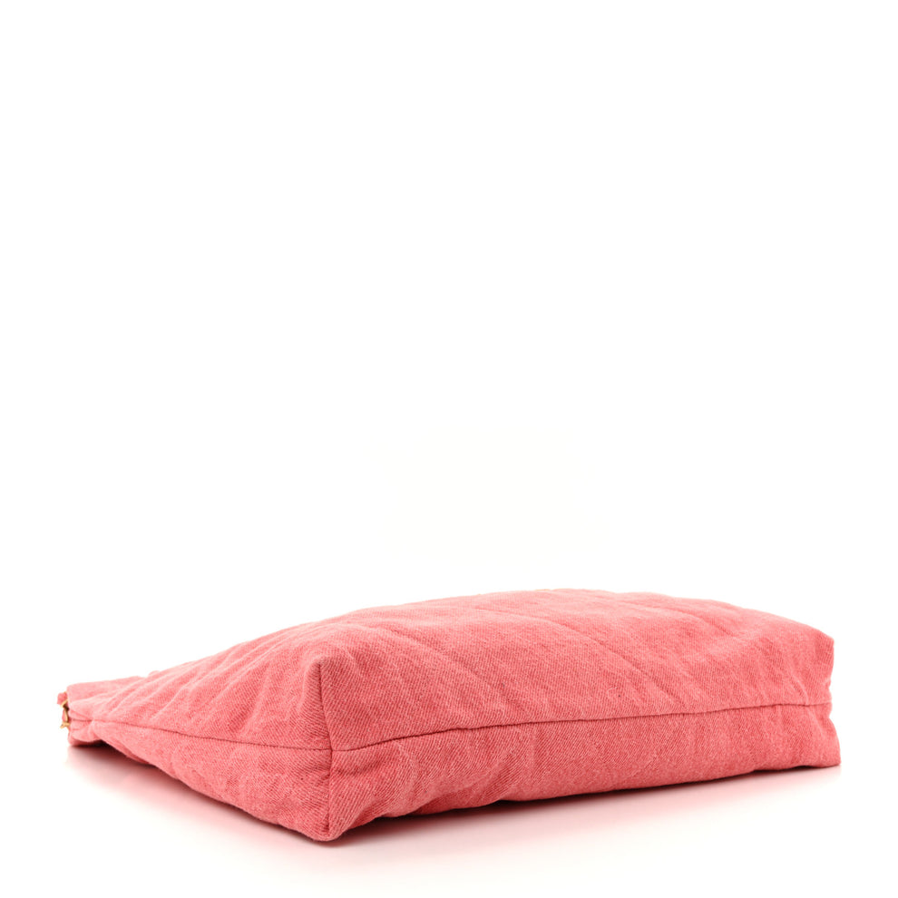 Chanel Washed Denim Quilted Chanel 22 Red 1790466 – FASHIONPHILE
