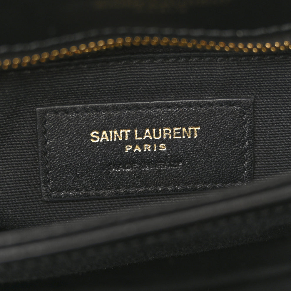 Saint Laurent Calfskin Y Quilted Monogram Toy Loulou Crossbody Bag ...