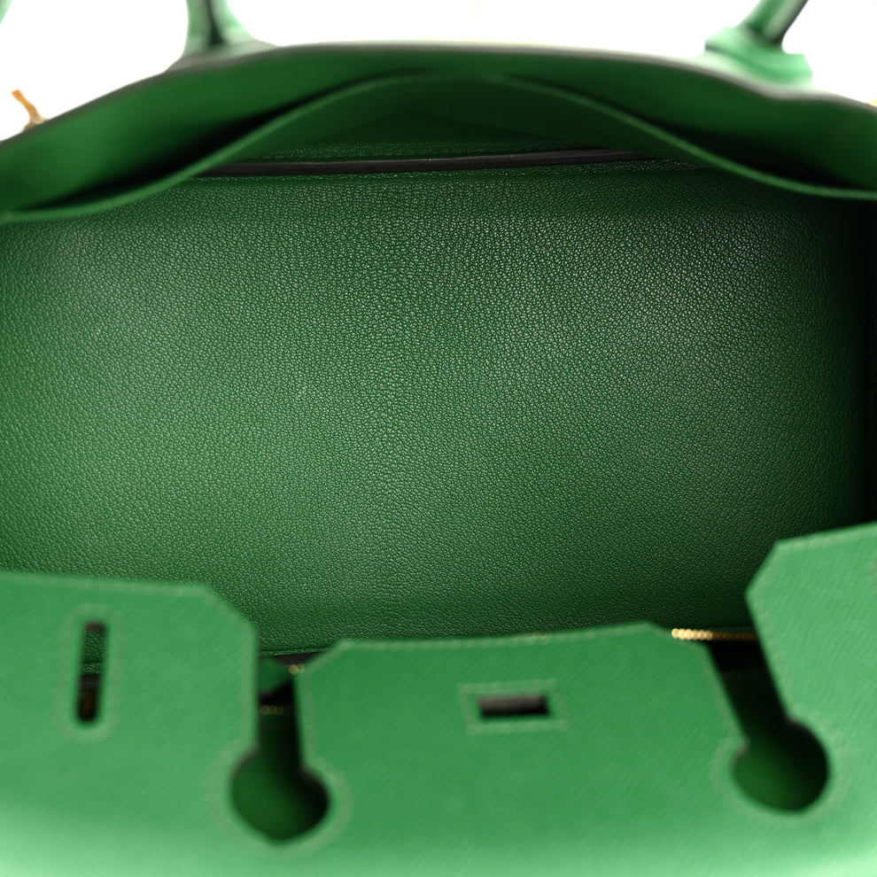Hermes Epsom Birkin 30 Vert Vertigo 1794782 – FASHIONPHILE