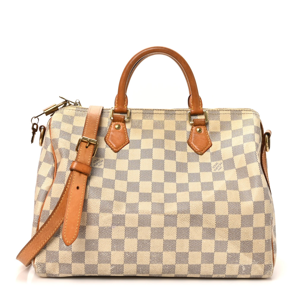 Louis Vuitton Damier Azur Speedy Bandouliere 30 1803621 – FASHIONPHILE