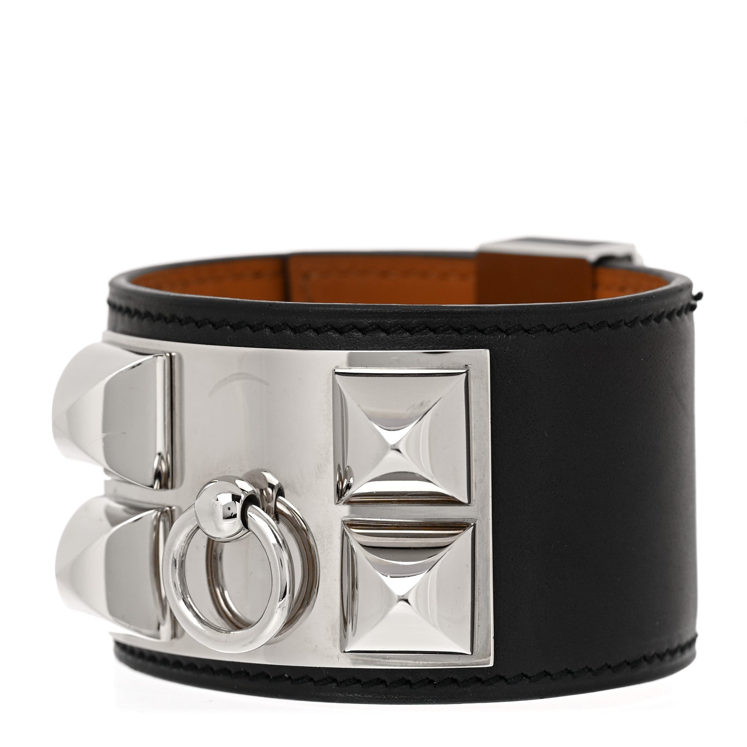 Hermes Chamonix Collier de Chien Bracelet S Black 1502691 – FASHIONPHILE