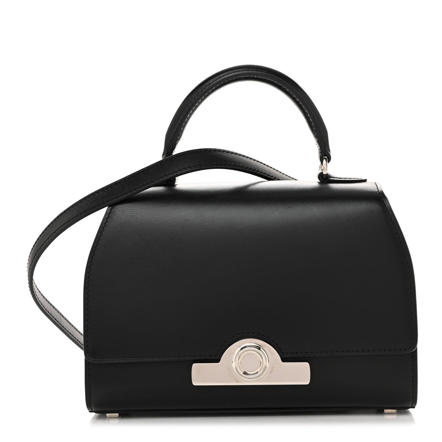 Moynat Box Calfskin Rejane BB Black 1803315 – FASHIONPHILE