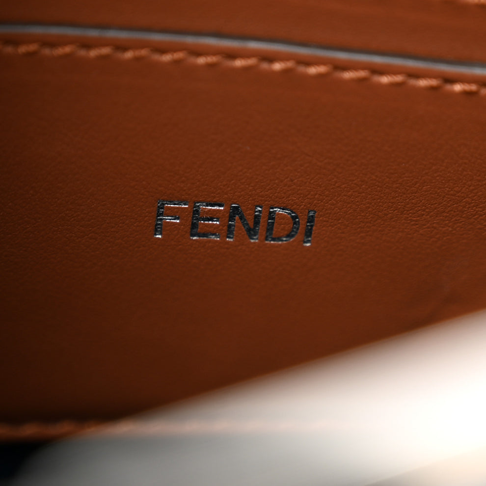 Fendi Cuoio Romano Vitello Cover Bi-Color Peekaboo I See U X Cross ...