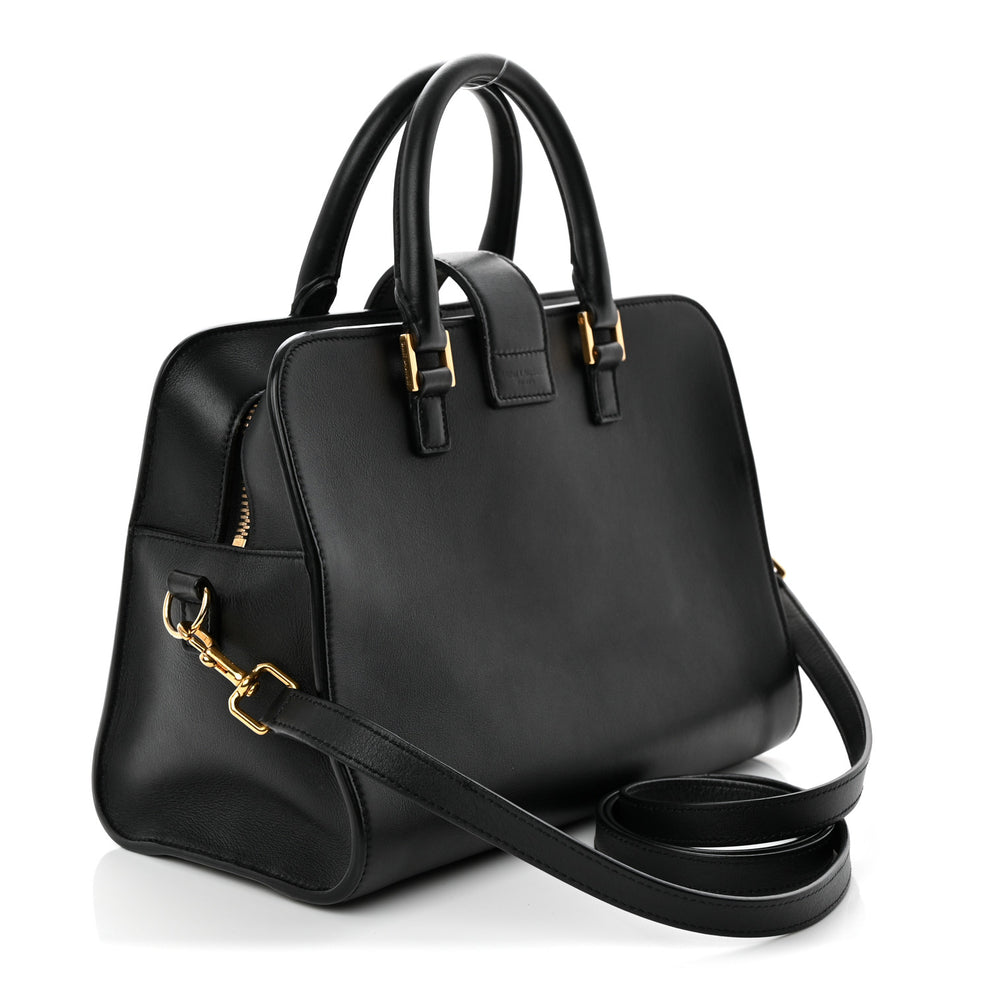 Saint Laurent Calfskin Monogram Baby Downtown Cabas Black 1886527 ...