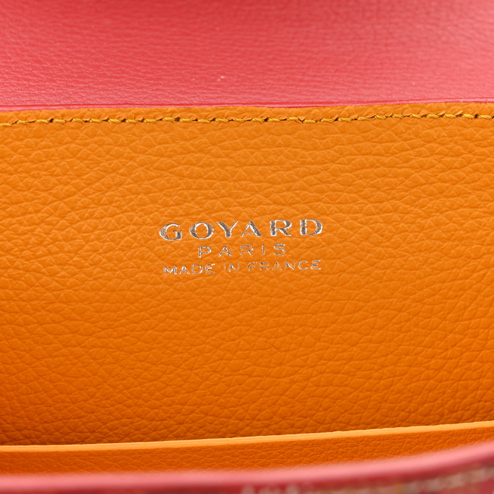 Goyard Goyardine Saigon Mini Red 1785269 – FASHIONPHILE