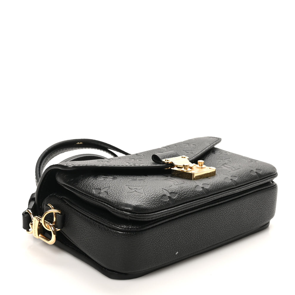 Louis Vuitton Empreinte Pochette Metis East West Black 1787035 ...