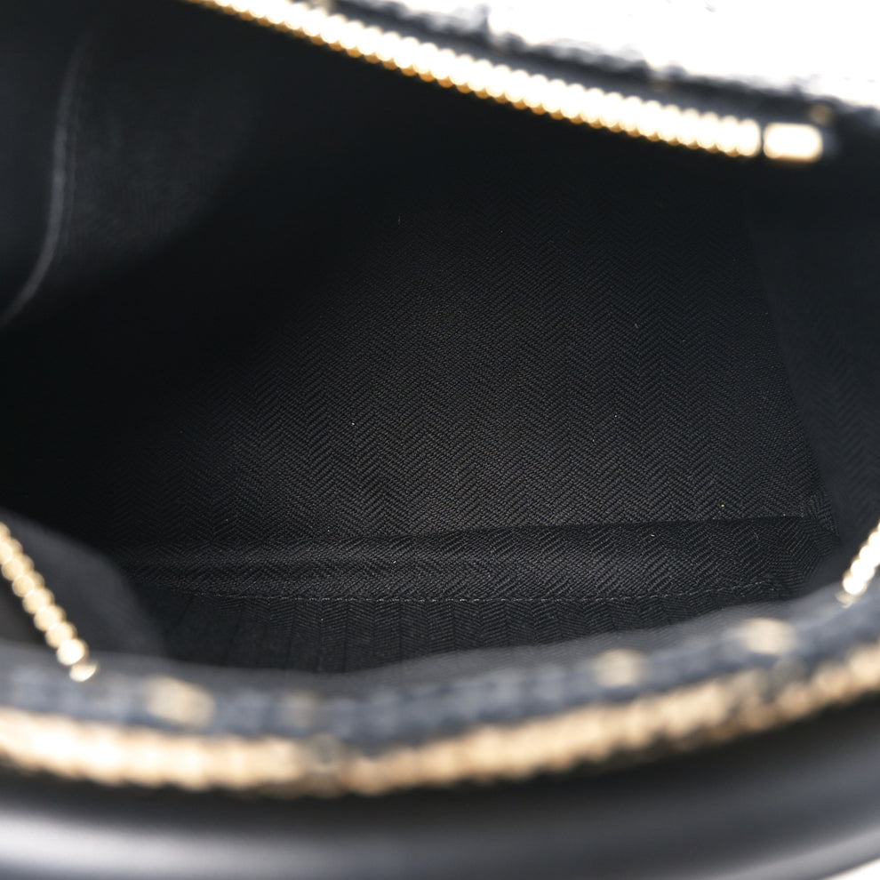 Loewe Calfskin Raffia Paula's Ibiza Small Puzzle Edge Bag Natural Honey ...