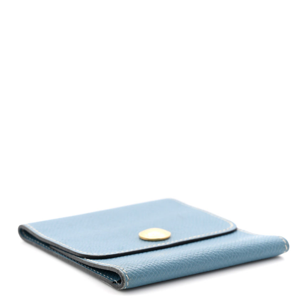 Hermes Epsom Post It Notepad Holder Blue Jean 1866851 – FASHIONPHILE