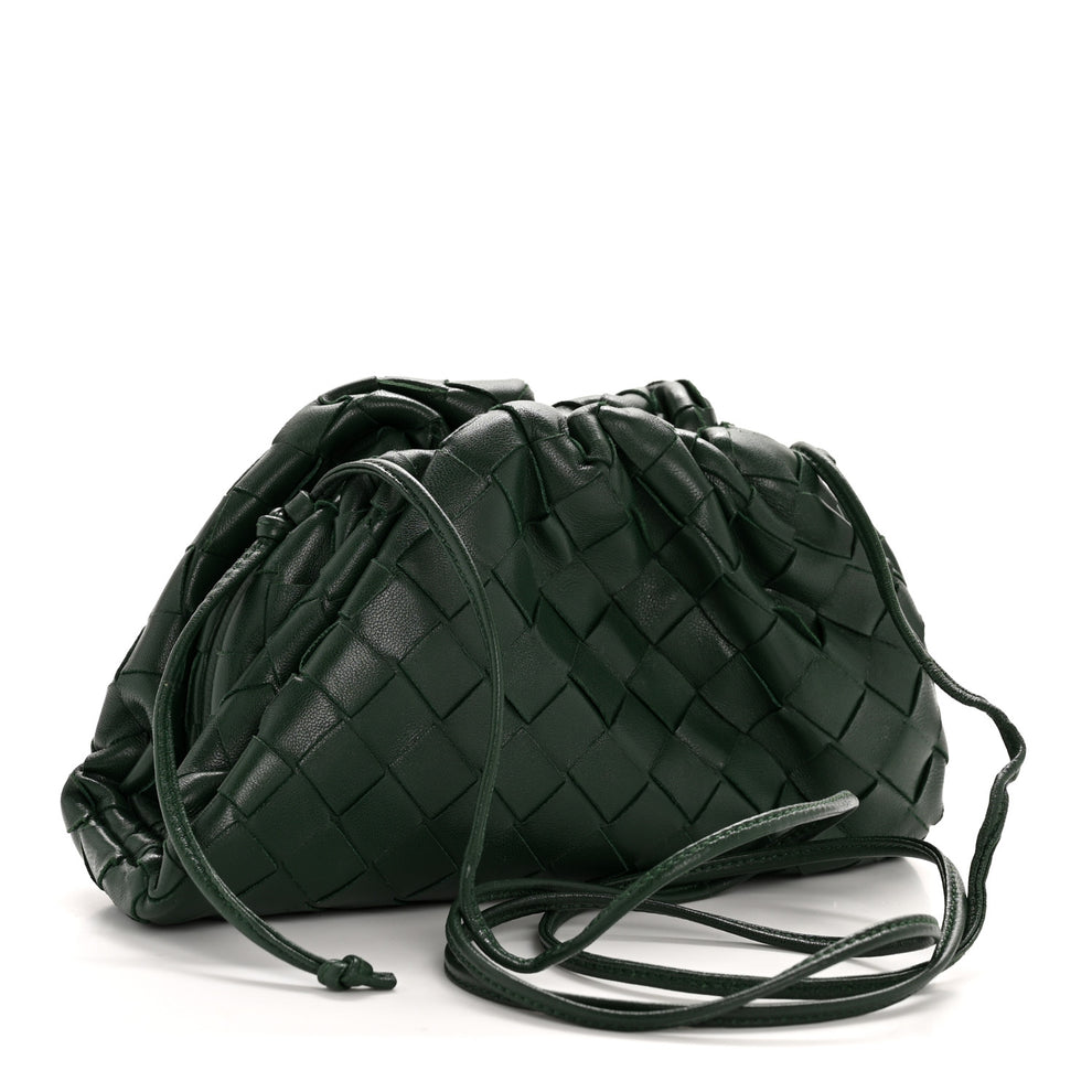 Bottega Veneta Nappa Intrecciato The Mini Pouch Raintree 1786014 ...