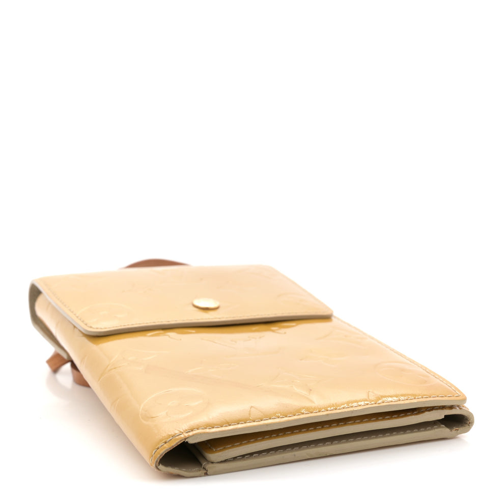 Louis Vuitton Vernis Walker Wallet Mango 1826644 – FASHIONPHILE