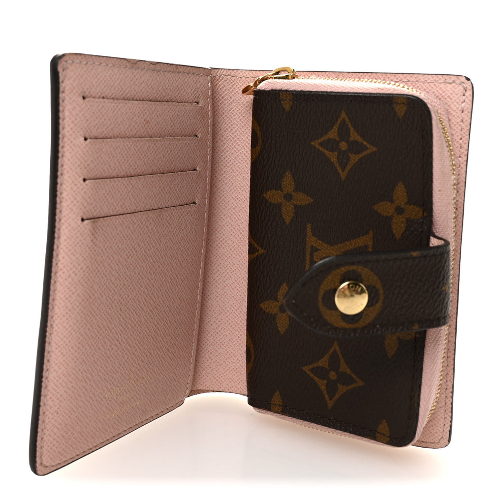 Louis Vuitton Monogram Juliette Wallet Rose Ballerine 1818304 ...