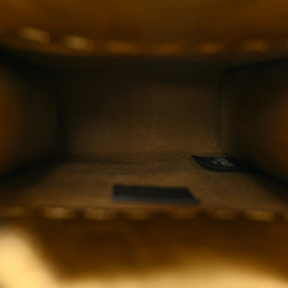 Fendi Vitello Catalan Mirror Plexiglass Mini Fendi Sunshine Shopper ...