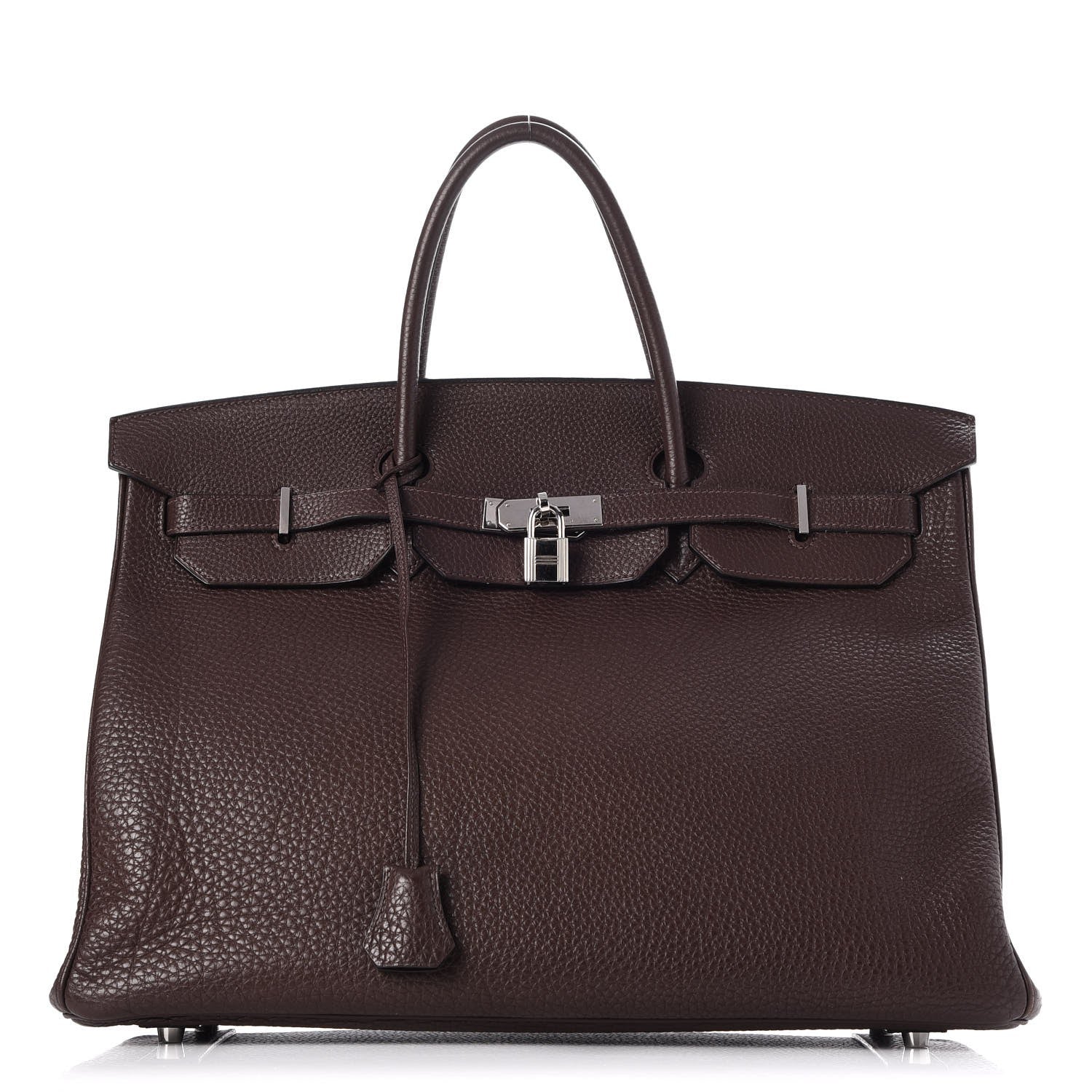 Hermes Fjord Birkin 40 Chocolate 279557 – FASHIONPHILE