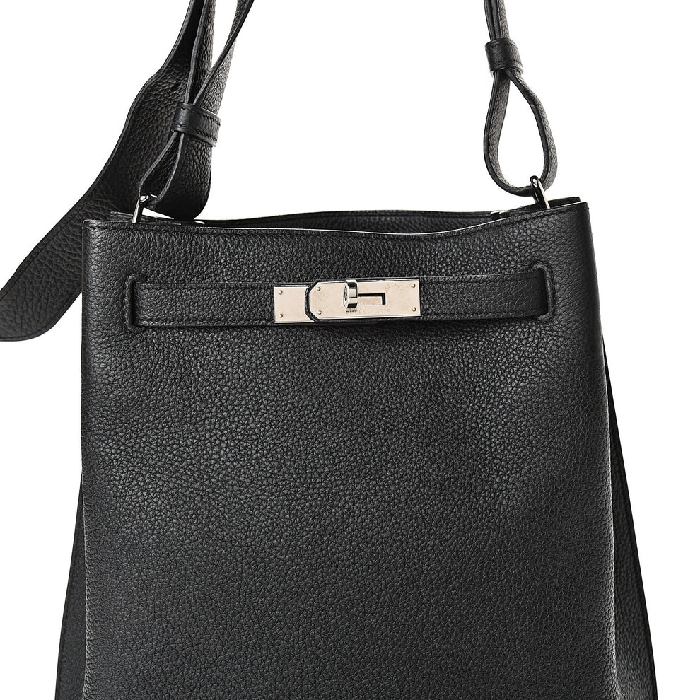 Hermes Togo So Kelly 22 Black 544032 – FASHIONPHILE