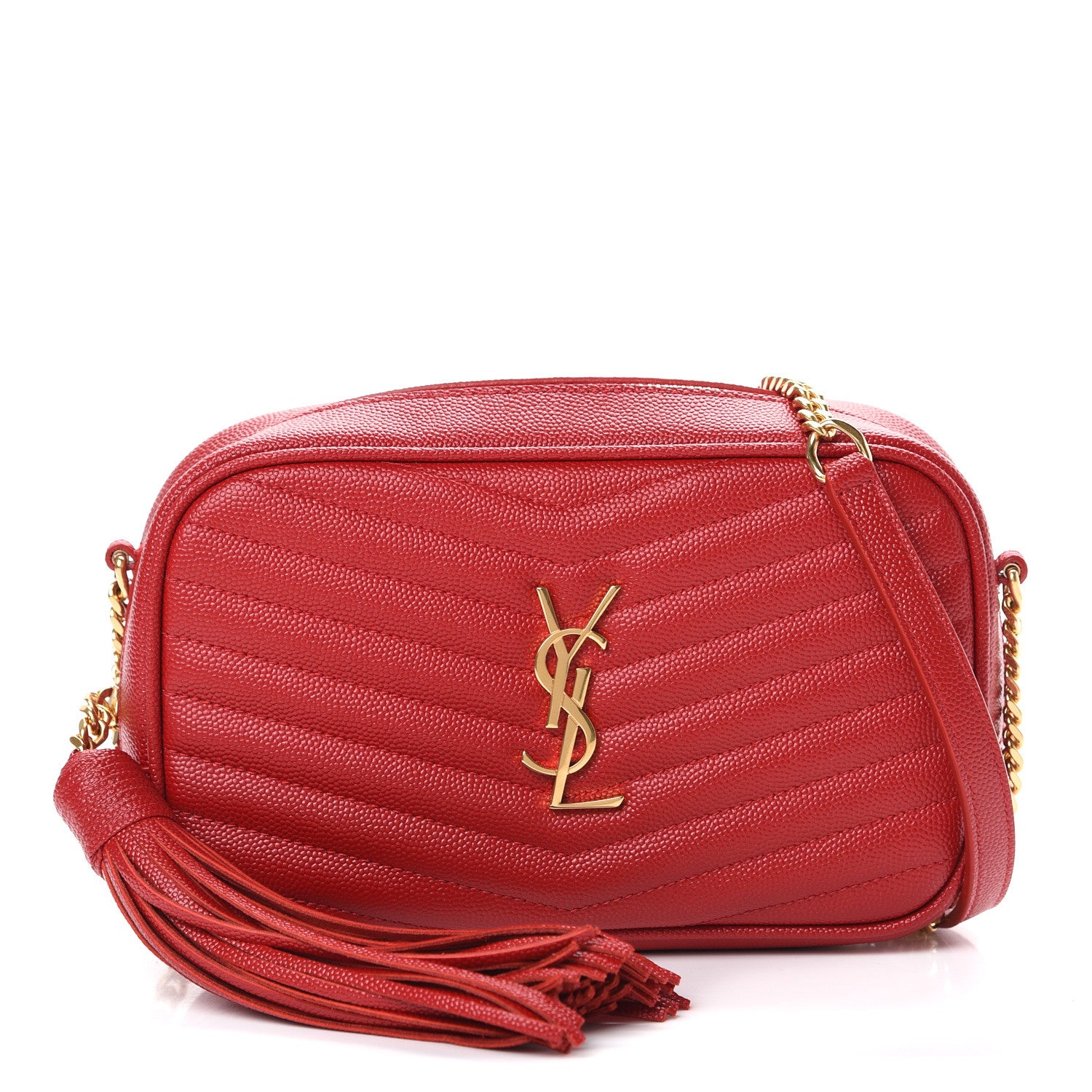 Saint Laurent Grain De Poudre Matelasse Monogram Mini Lou Camera Bag ...