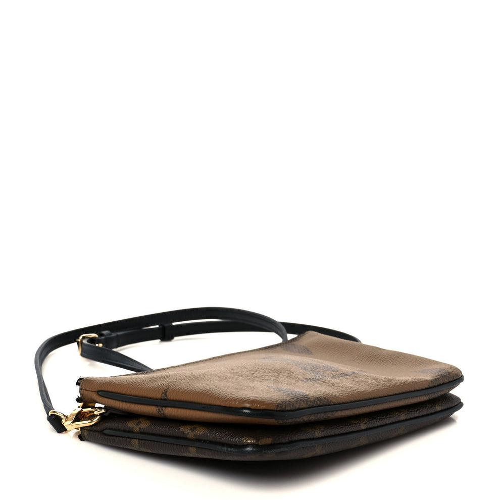 Louis Vuitton Reverse Monogram Giant Double Zip Pochette 1787842 ...