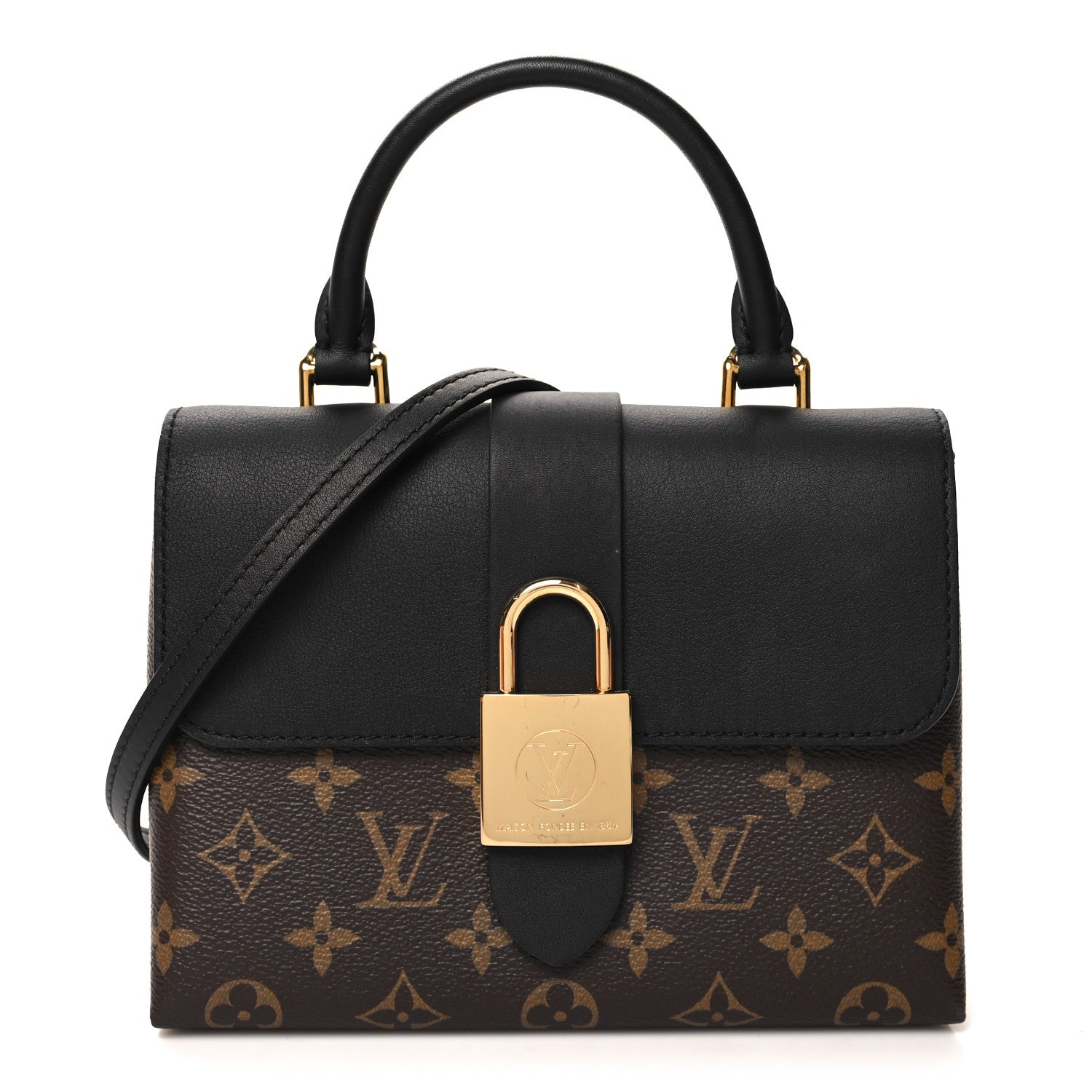 Louis Vuitton Monogram Locky BB Black 1471707 – FASHIONPHILE