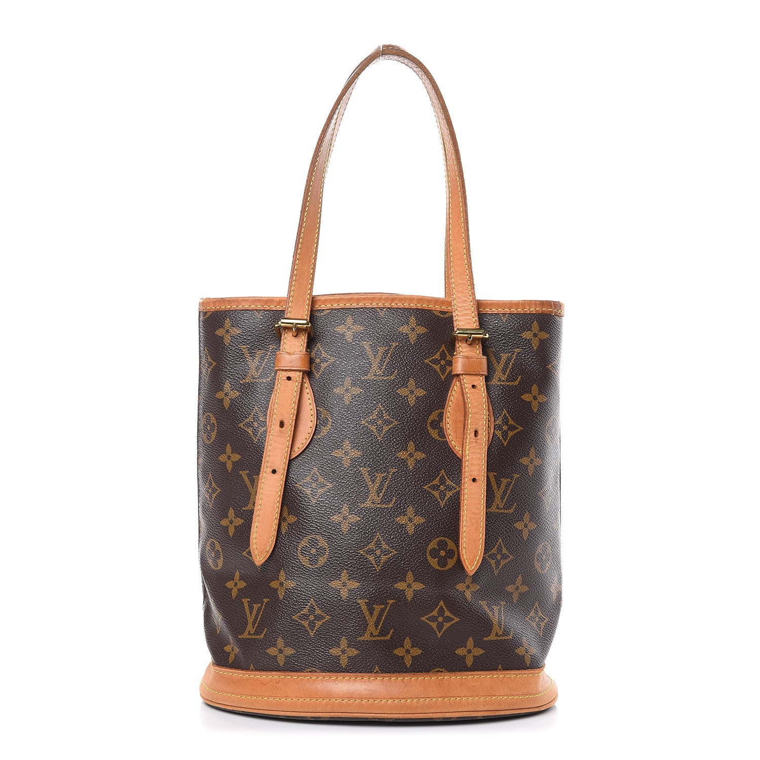 Louis Vuitton Monogram Petit Bucket 23 427884 – FASHIONPHILE