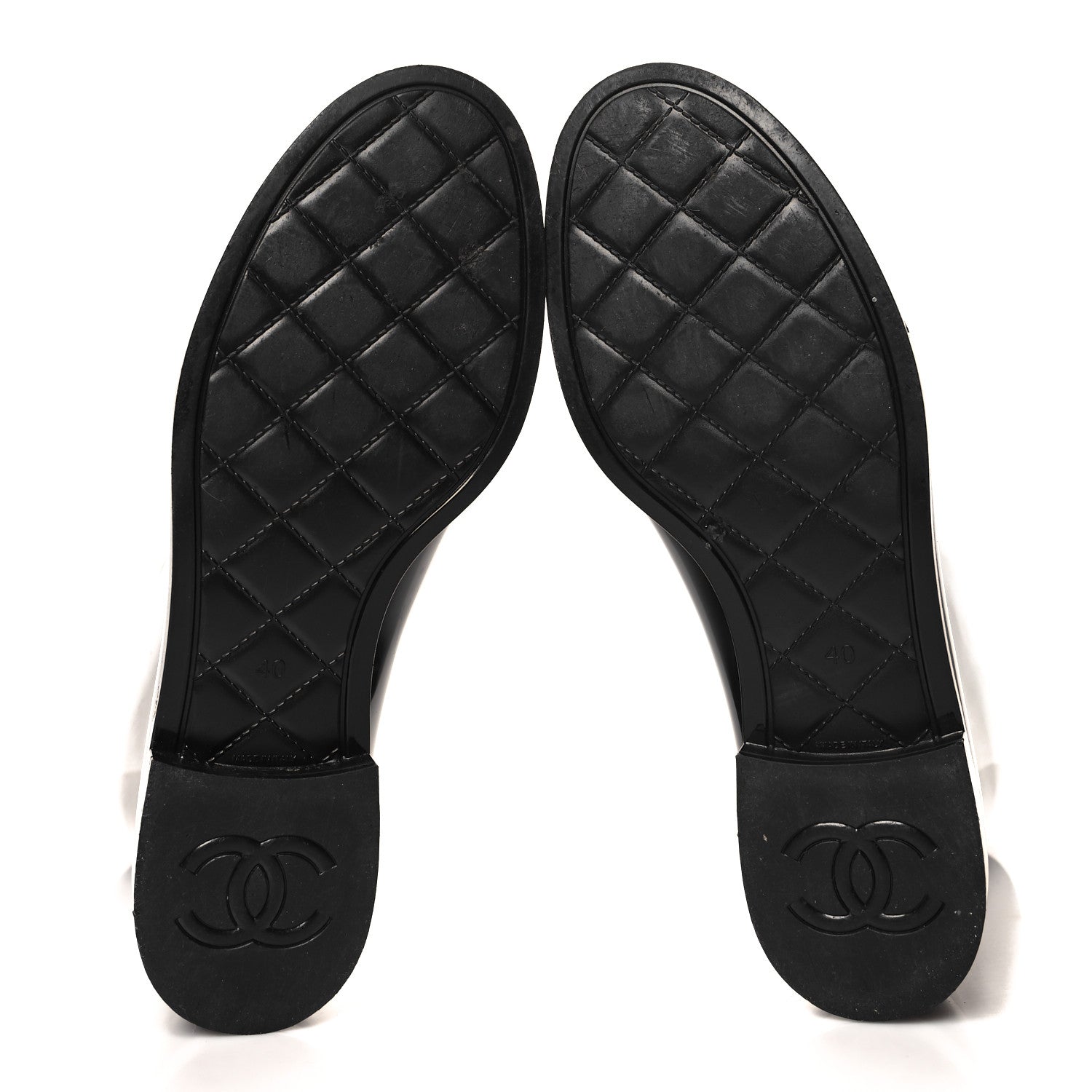 Chanel Rubber Rain Boots 40 Black 1650694 – FASHIONPHILE
