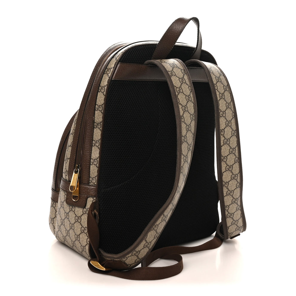 Gucci GG Supreme Monogram Medium Ophidia Day Backpack Brown 1865555 ...