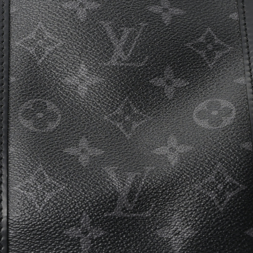 Louis Vuitton Monogram Eclipse Keepall Bandouliere 55 1781700 ...