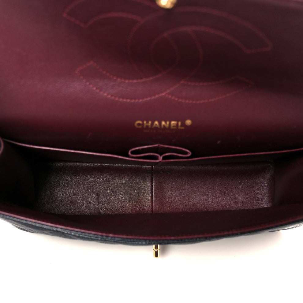 Chanel Caviar Quilted Jumbo Double Flap Black 1781171 – FASHIONPHILE