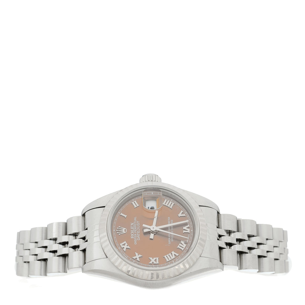 Rolex Stainless Steel 18K White Gold 26mm Oyster Perpetual Datejust ...