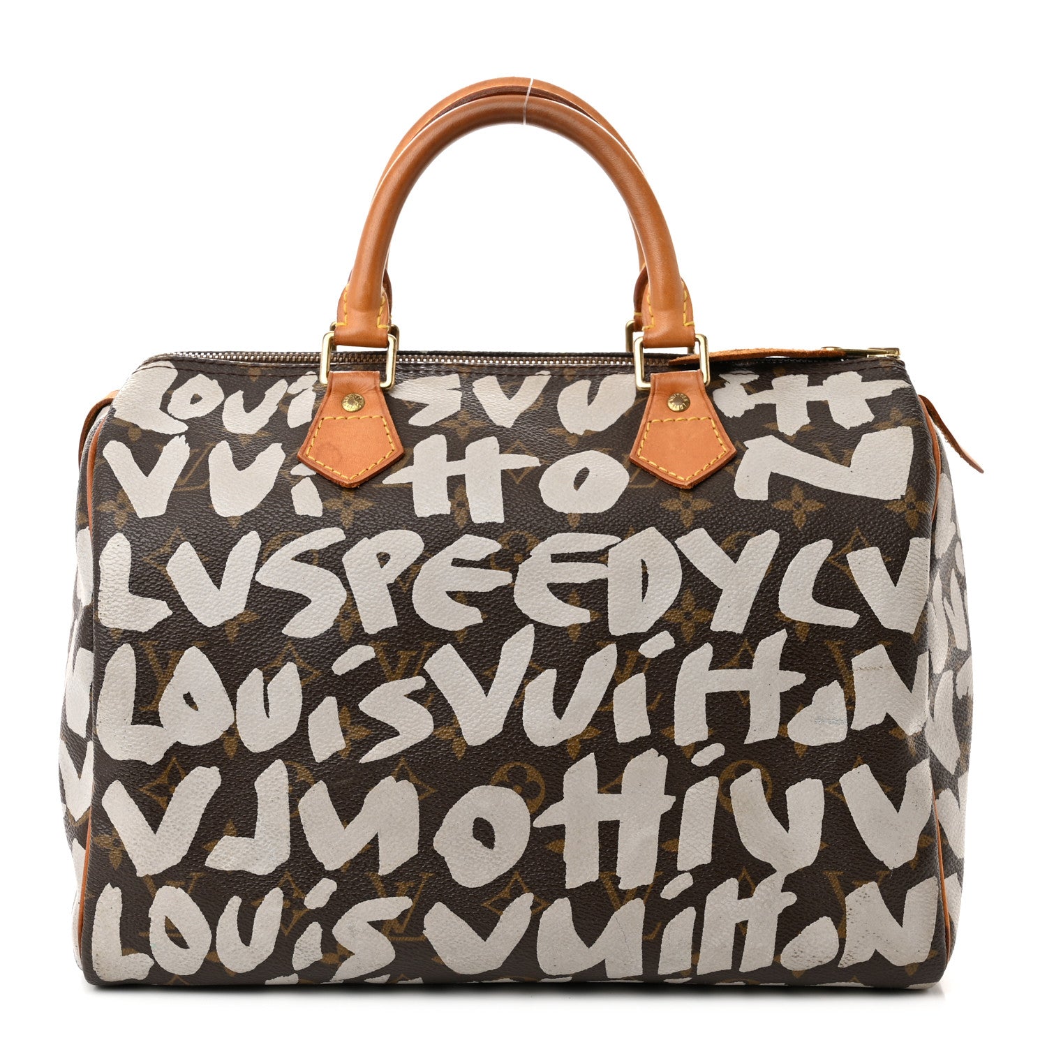 Louis Vuitton Monogram Graffiti Speedy 30 Silver 1362412 – FASHIONPHILE