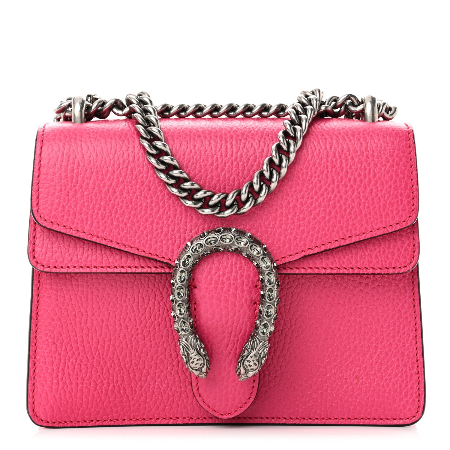 Gucci Calfskin Mini Dionysus Shoulder Bag Box Pink 1723430 – FASHIONPHILE