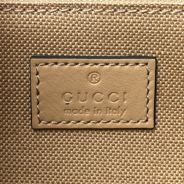 Gucci Monogram Small Gucci Go Shoulder Bag Beige 1685131 – FASHIONPHILE