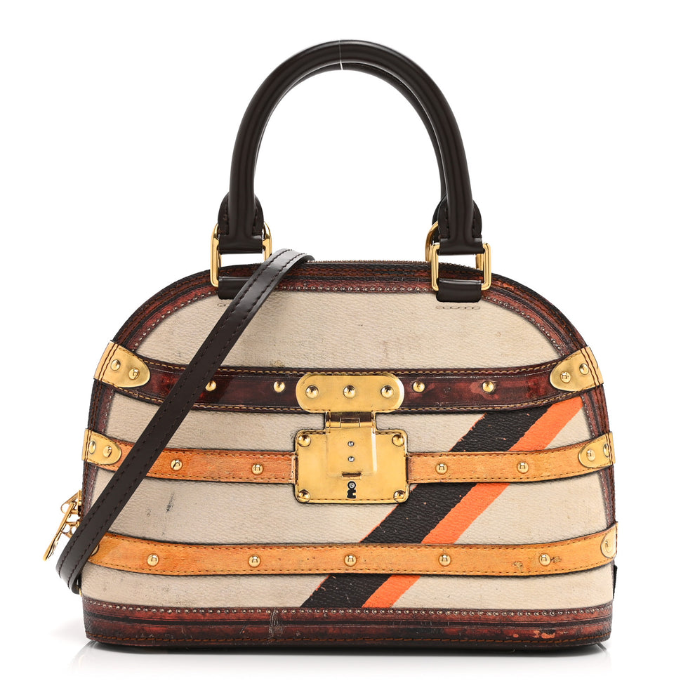 Louis Vuitton Transformed Canvas Time Trunk Alma BB Beige 1788209 ...