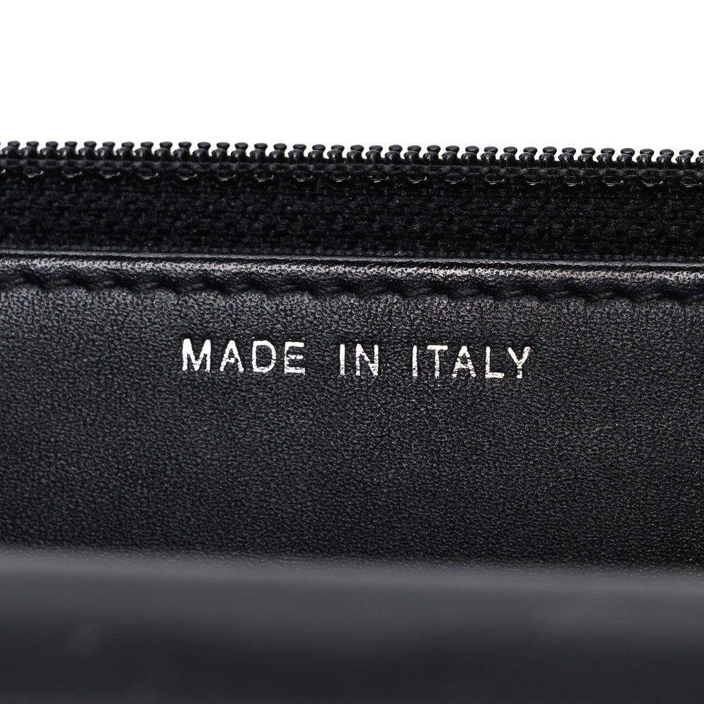 Chanel Glazed Aged Calfskin Reissue Wallet On Chain WOC So Black ...