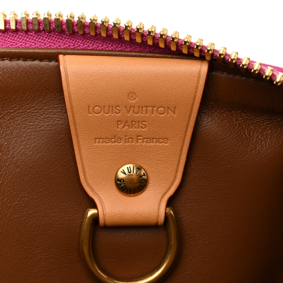 Louis Vuitton Calfskin Monogram Speedy P9 Bandouliere 40 Agate 1784979 ...