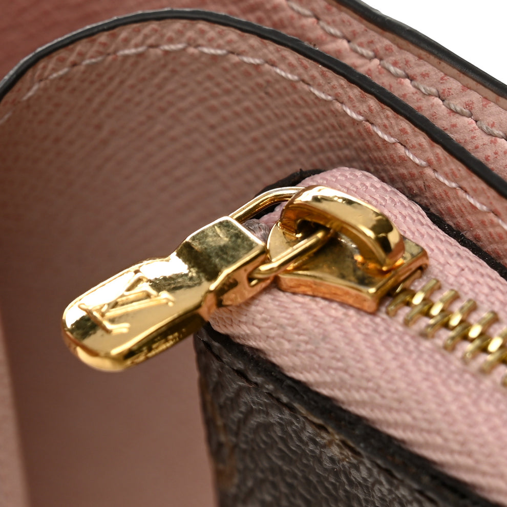 Louis Vuitton Monogram Juliette Wallet Rose Ballerine 1818304 ...