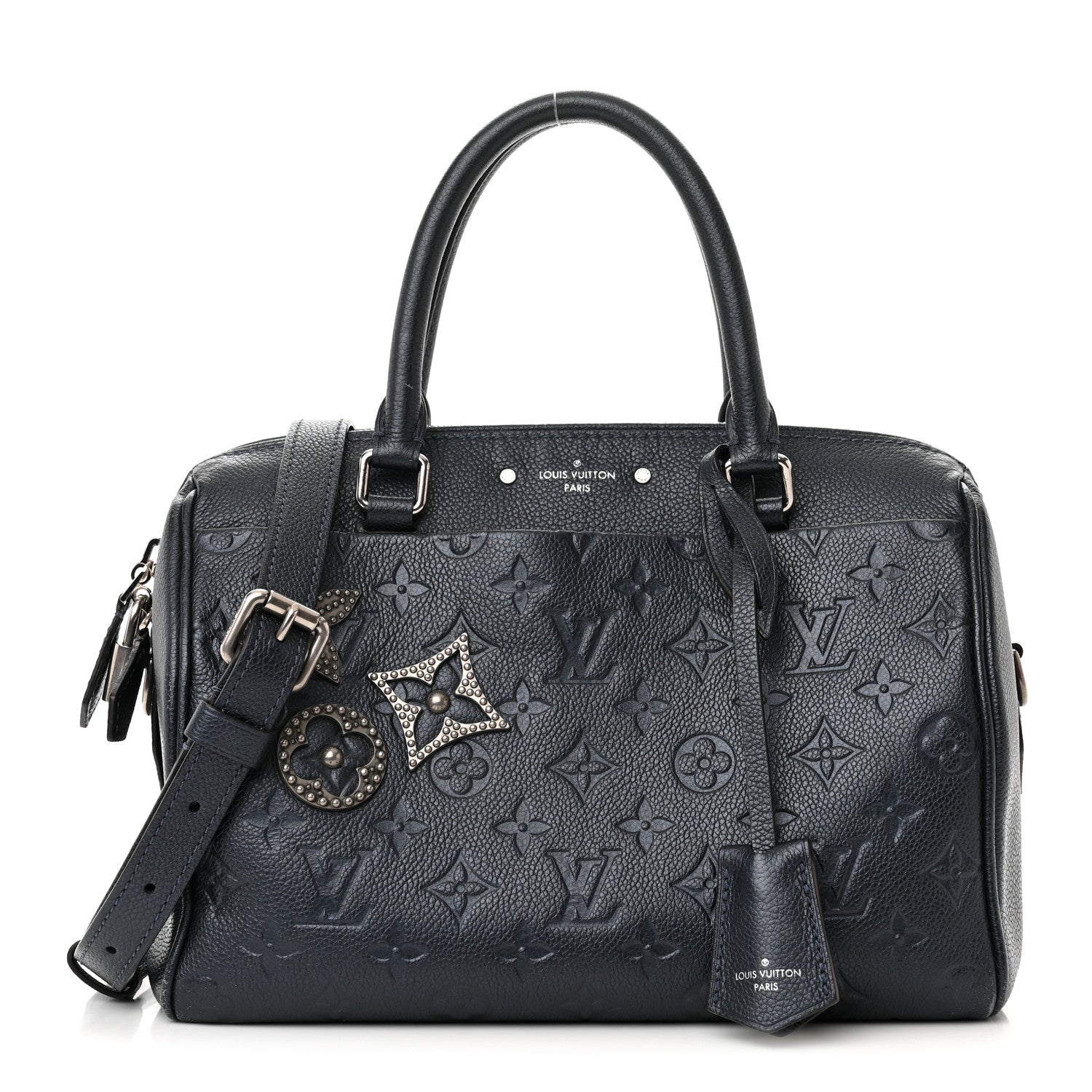 Louis Vuitton Empreinte Pins Speedy Bandouliere 25 NM Marine 1575016 ...