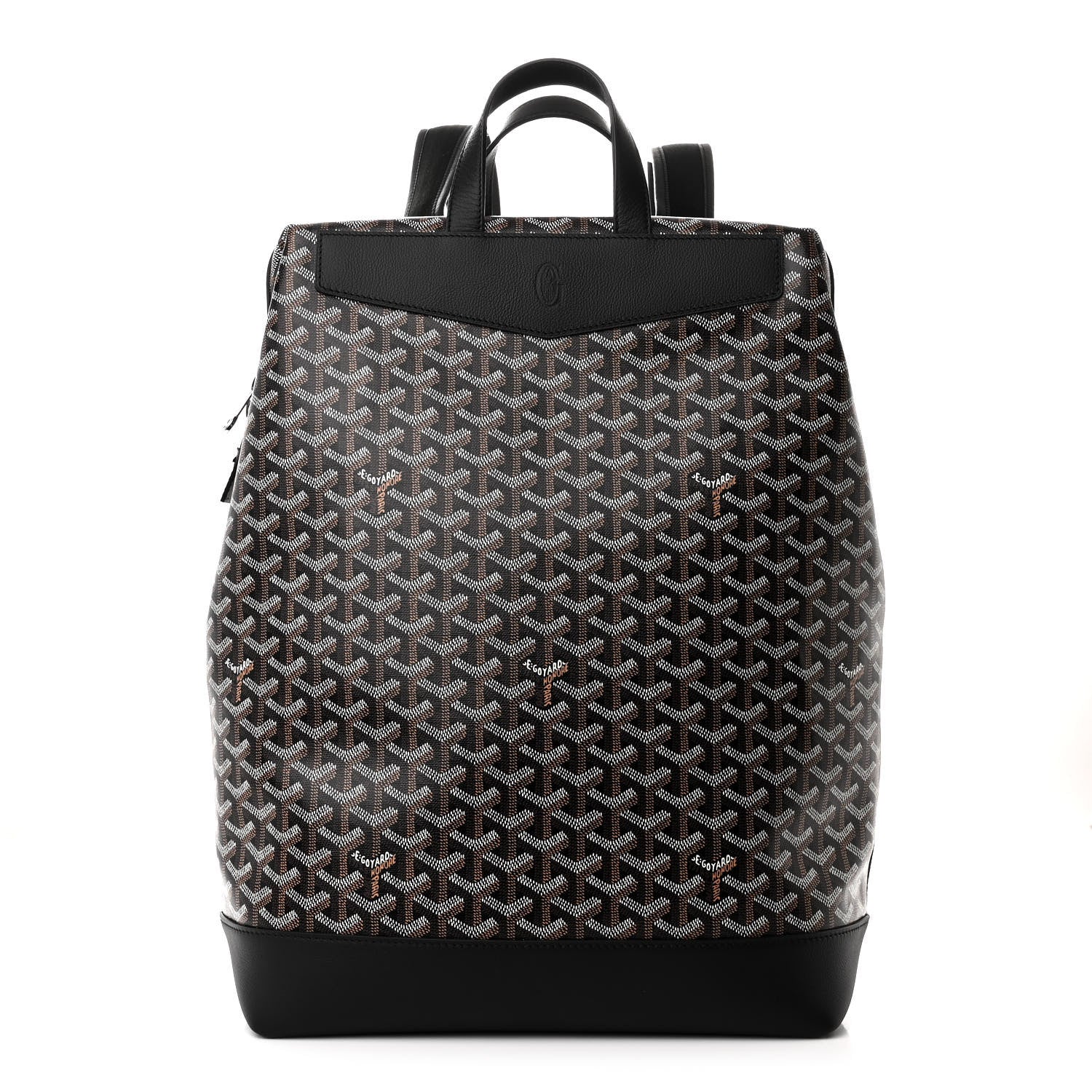 Goyard Goyardine Calfskin Cisalpin Backpack Black 1515071 – FASHIONPHILE
