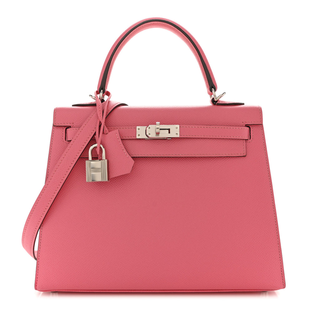 Hermes Epsom Kelly Sellier 25 Rose Azalee 1799927 – FASHIONPHILE