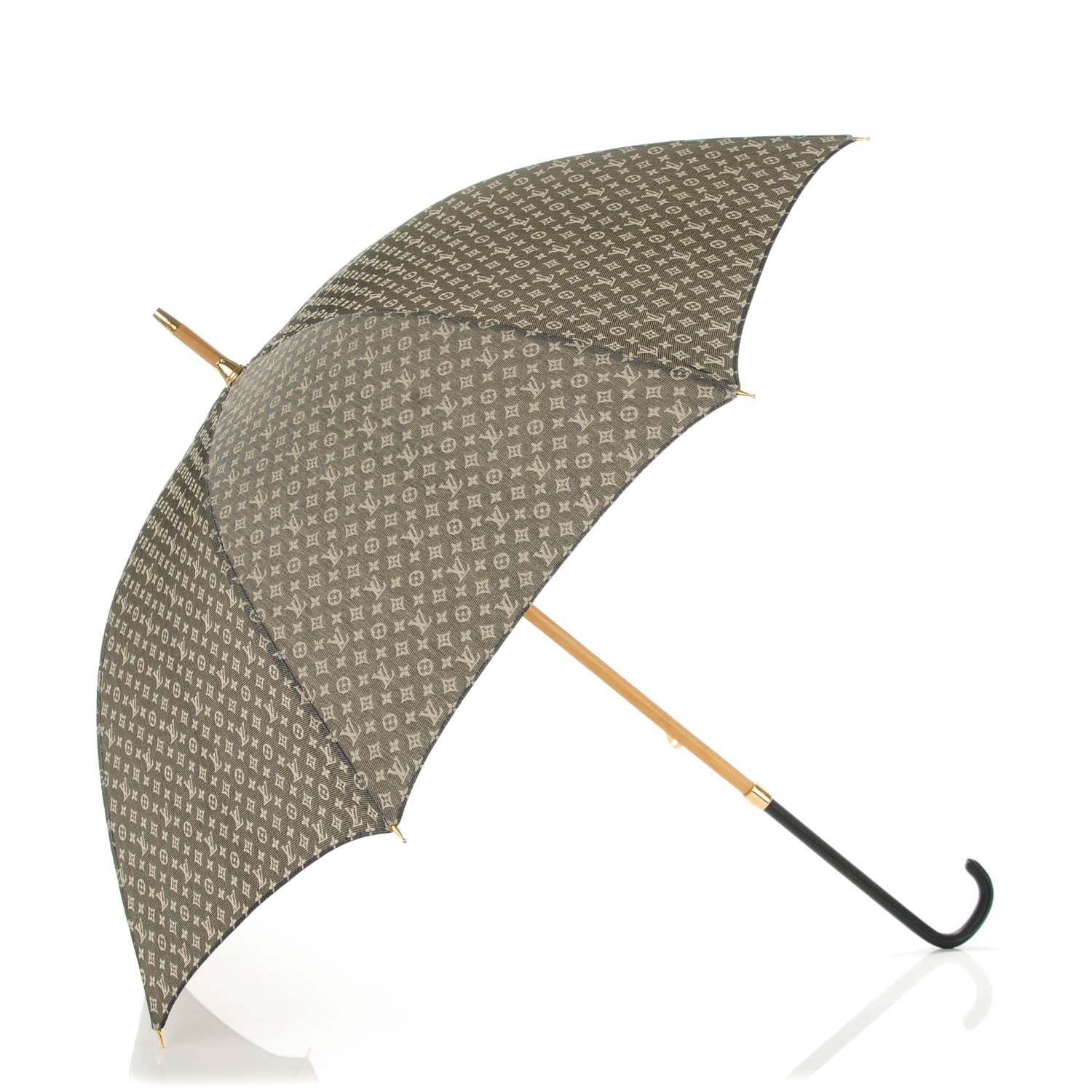 Louis Vuitton Mini Lin Umbrella Black 165382 – FASHIONPHILE