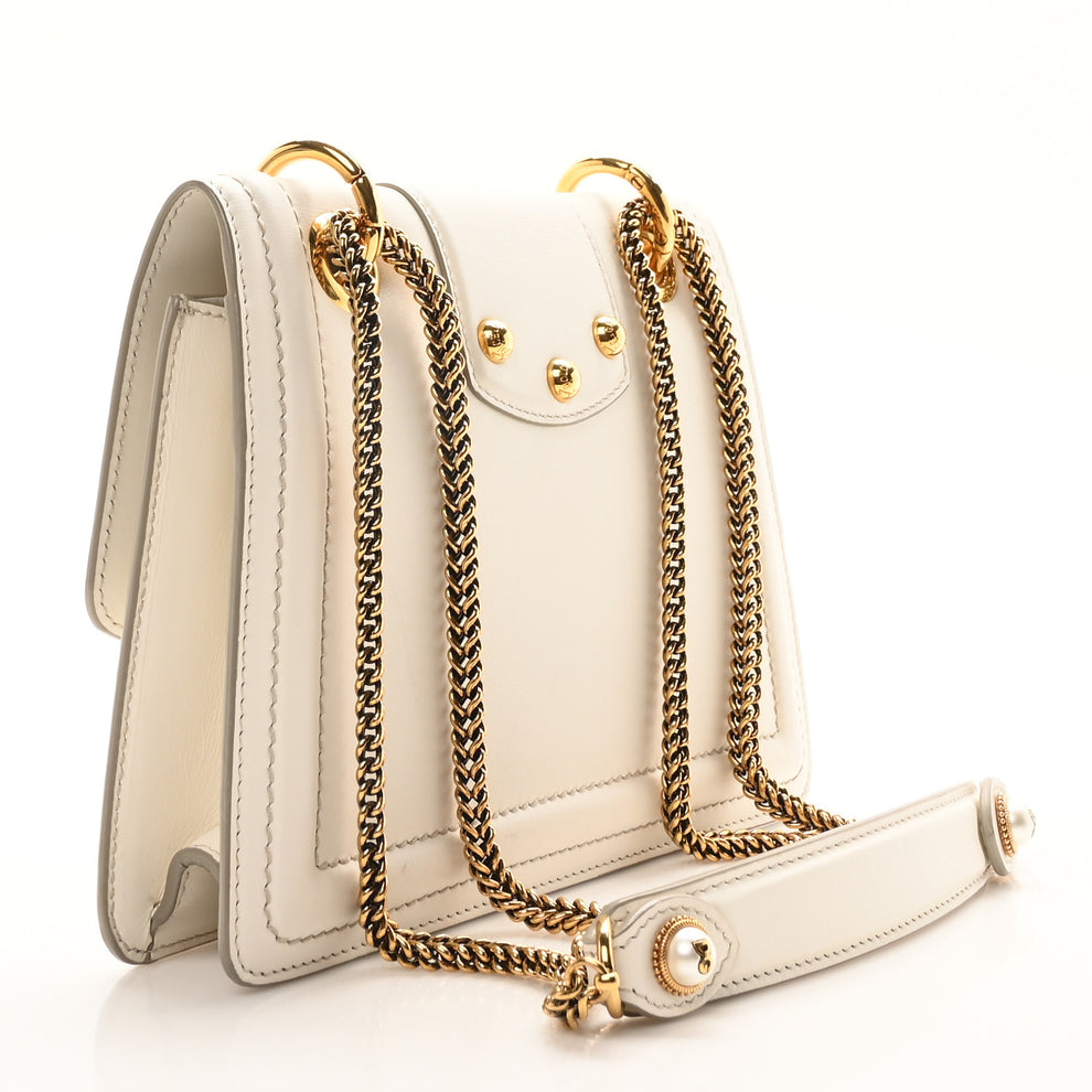 Dolce & Gabbana DOLCE GABBANA Smooth Calfskin Small DG Amore Envelope ...