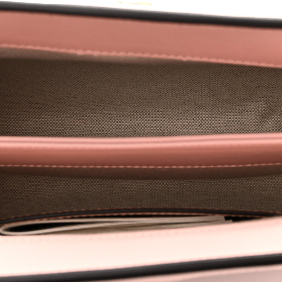 Gucci Calfskin GG Matelasse Small Slim Chain Shoulder Bag Perfect Pink ...