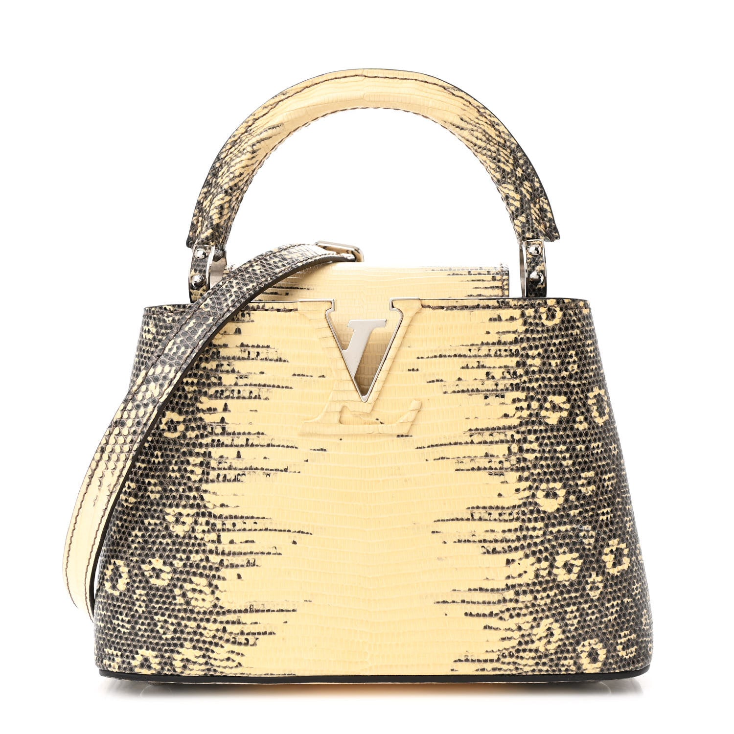 Louis Vuitton Lizard Ombre Capucines Mini Natural 1713460 – FASHIONPHILE