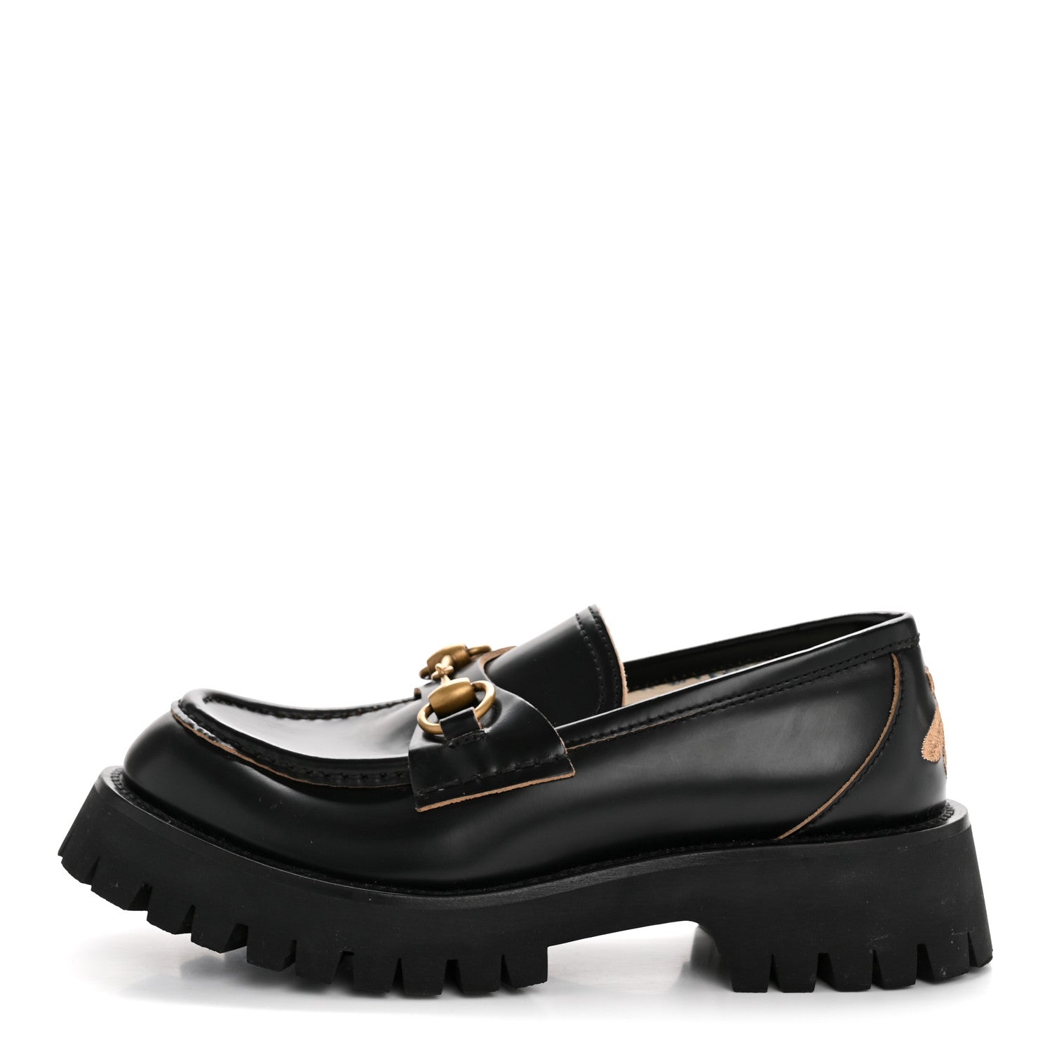Gucci Cordovan Lux Womens Harald Horsebit 25mm Platform Loafers 36 ...