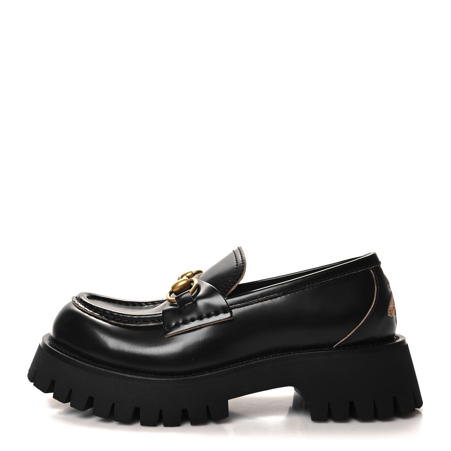 Gucci Cordovan Lux Womens Harald Horsebit 25mm Platform Loafers 35.5 ...