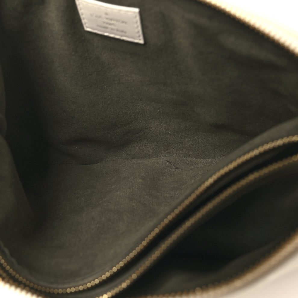 Louis Vuitton Lambskin Embossed Monogram Coussin PM Beige Cream 1769625 ...