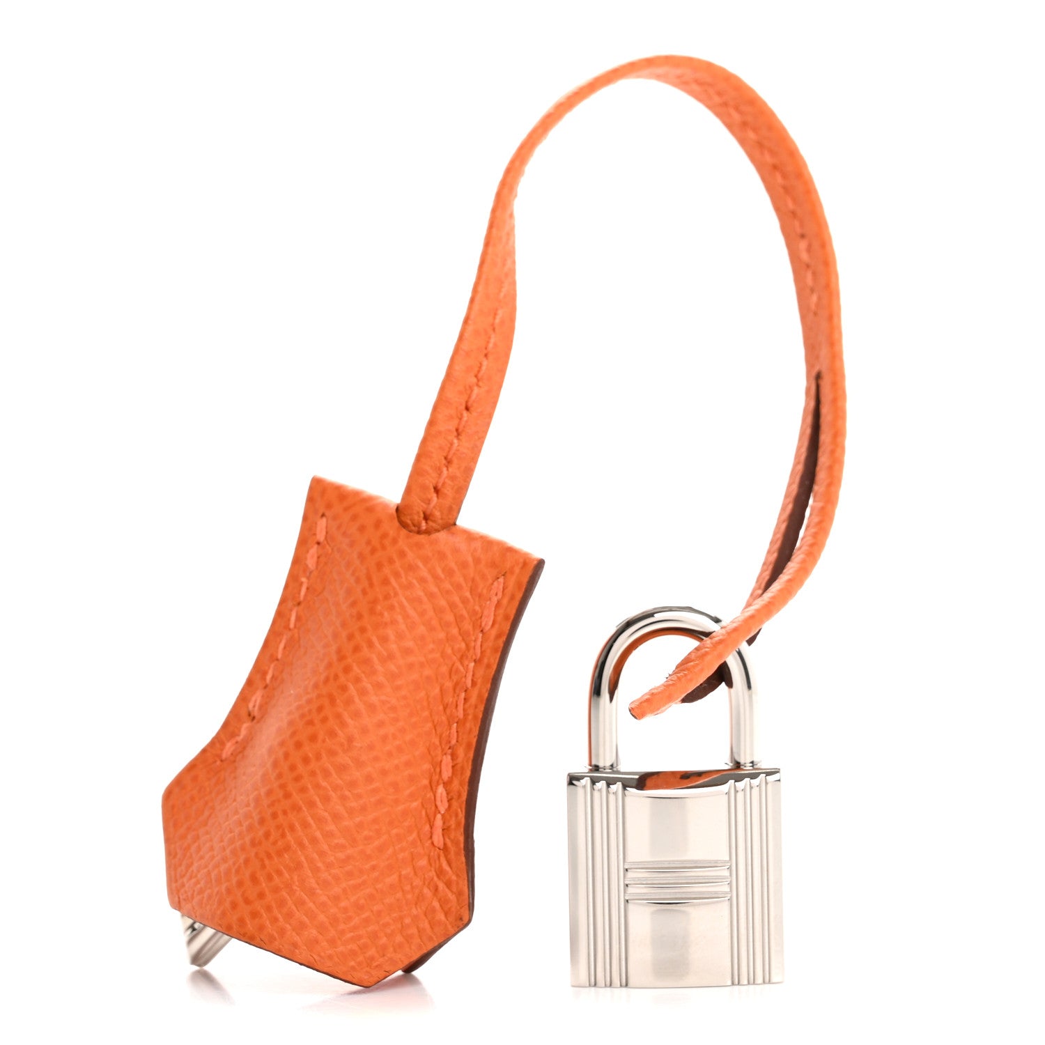 Hermes Epsom Key Clochette Set Orange 1705170 – FASHIONPHILE
