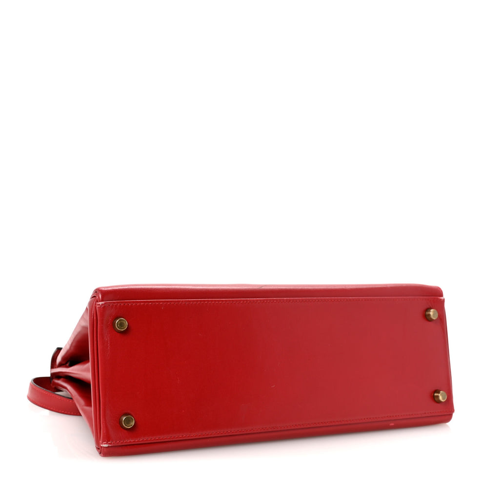 Hermes Box Kelly Retourne 32 Rouge Vif 1774323 – FASHIONPHILE